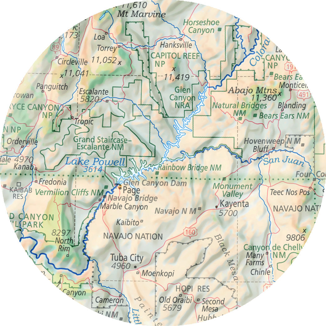 Essential Geography of the Colorado Plateau – Imus Geographics