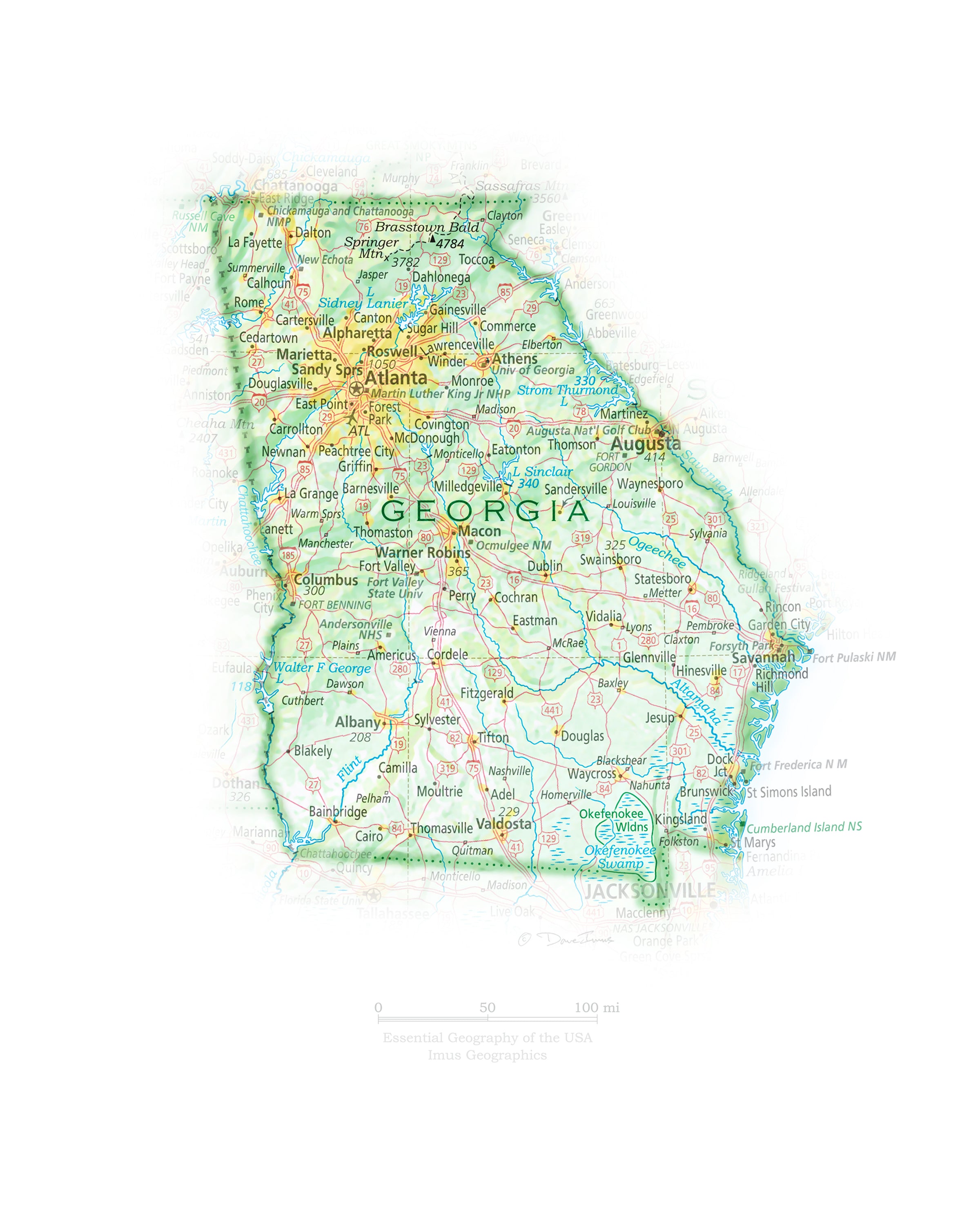 Portrait of Georgia – Imus Geographics