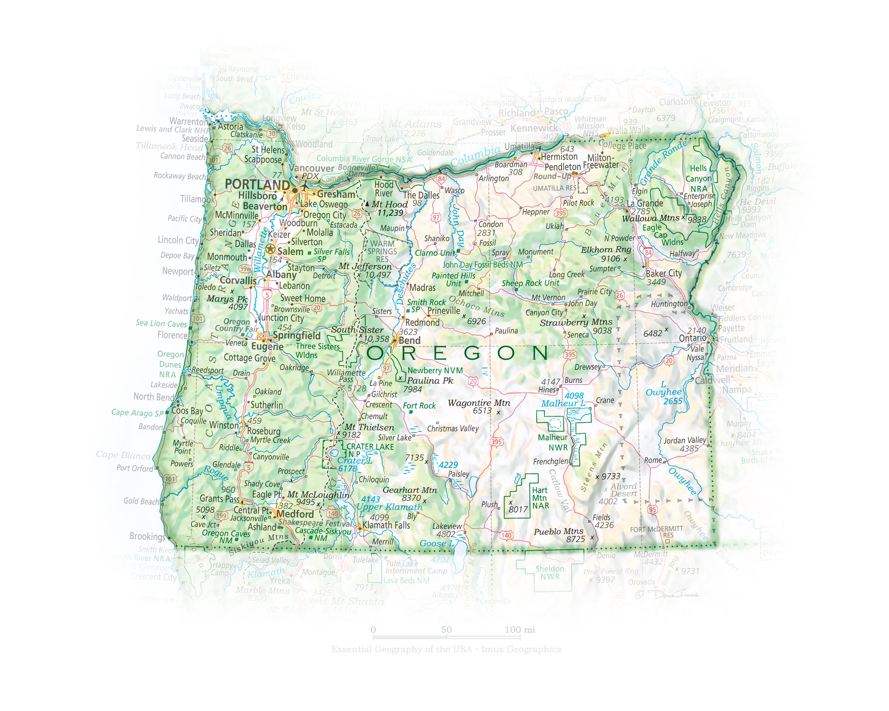 State Portraits: Oregon to Wyoming – Imus Geographics
