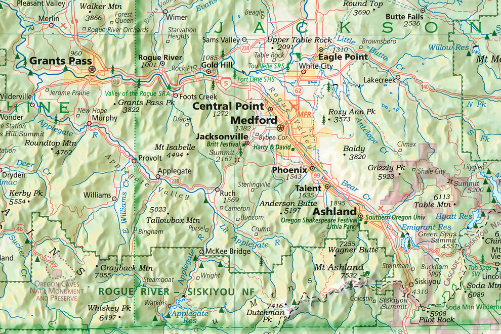 Essential Geography of Oregon, Edition 1, Version 2.1 – Imus Geographics