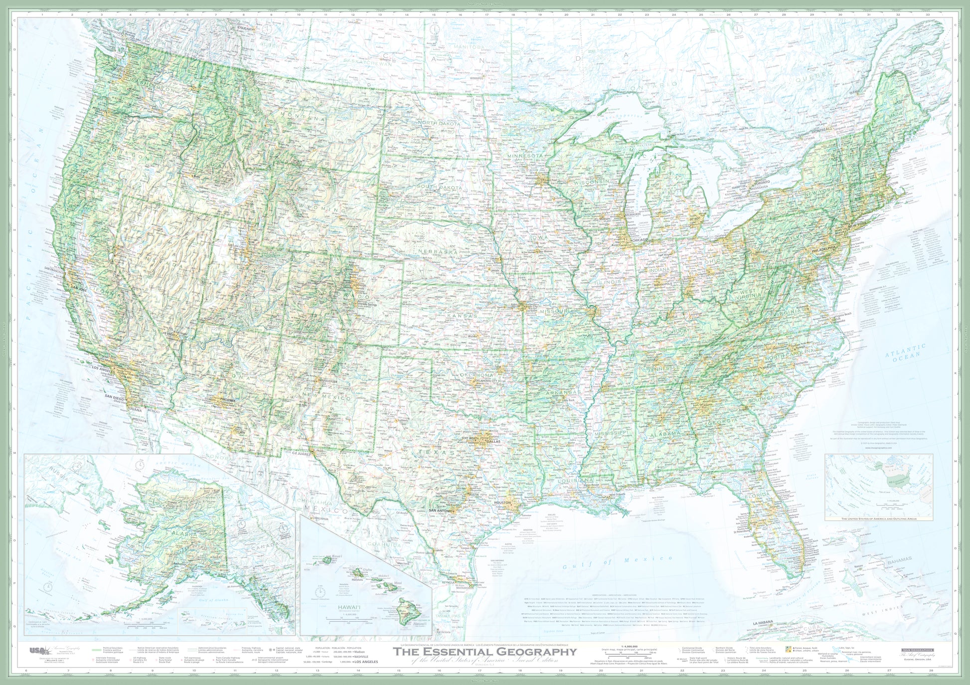 Essential Geography of the United States of America – Imus Geographics
